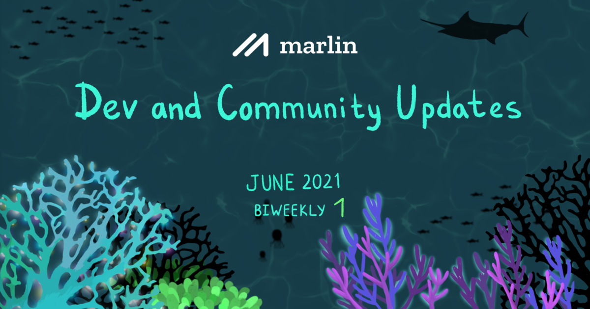 Marlin Biweekly Dev & Community Updates – June 2021 - Blog